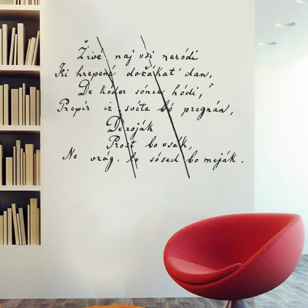 Stenski napisi - Stenskenalepke.Si